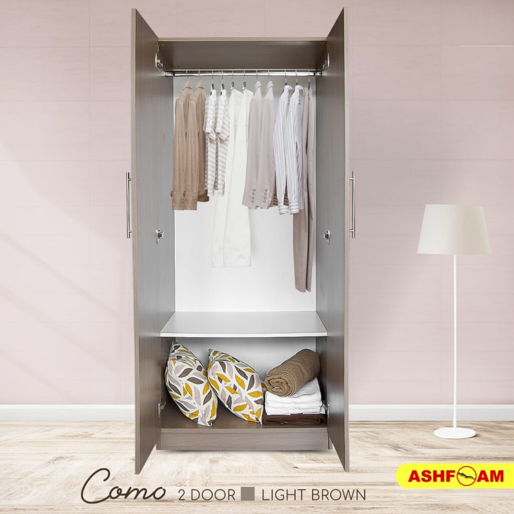 Como 2 Door Wardrobe – Ashfoam